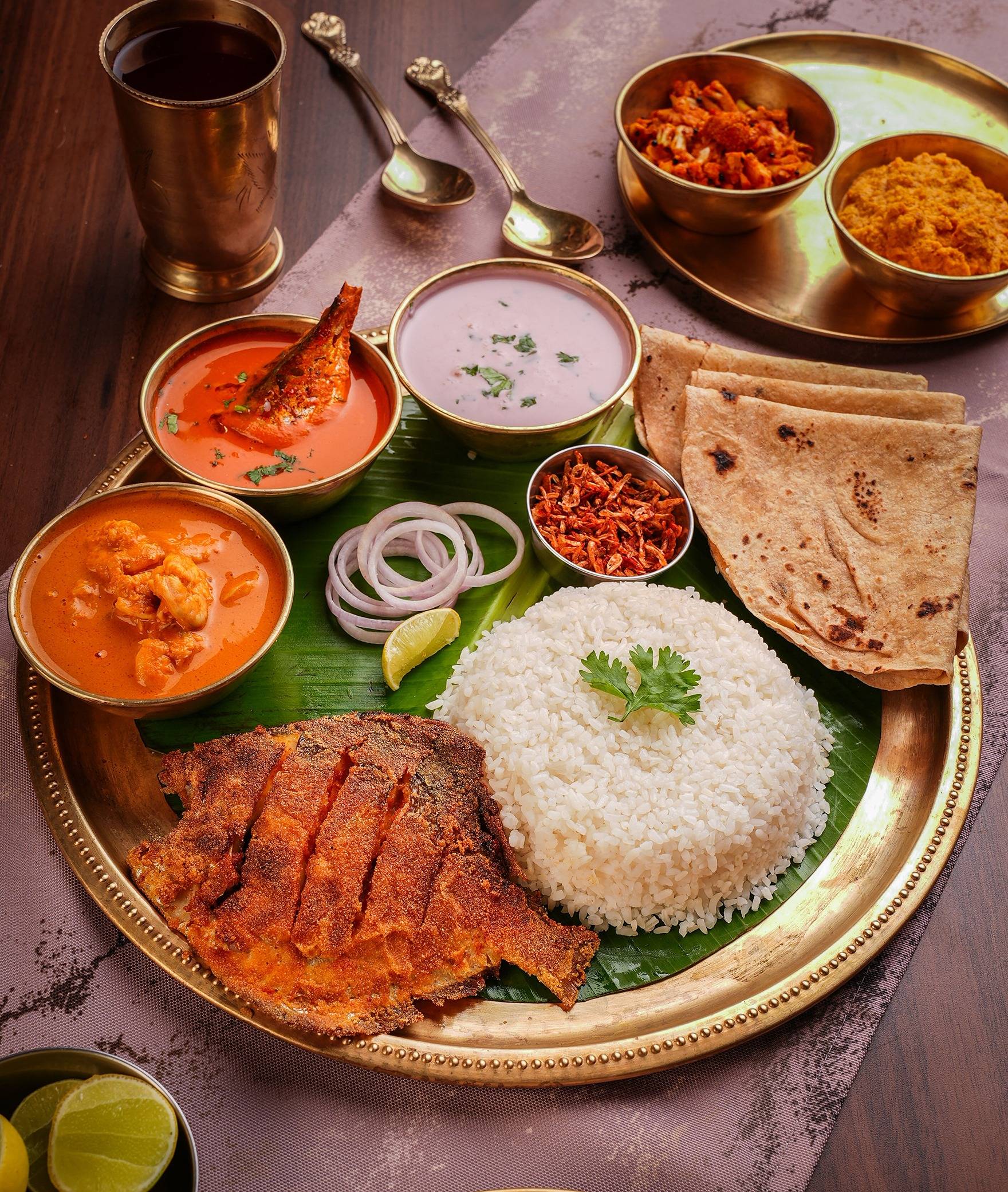 maharashtrian fish thali