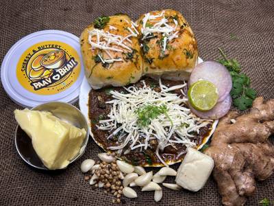 Cheesy And Buttery Pav Bhaji in Vashi Mumbai | Order Food Online | Swiggy