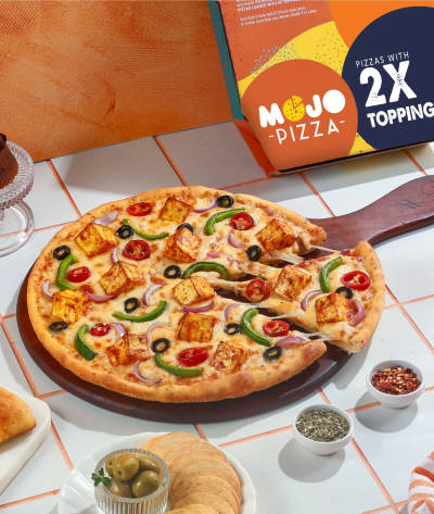 MOJO Pizza - 2X Toppings in ISIRI Hub Bangalore | Order Food Online ...