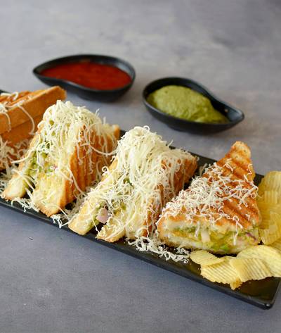 Delux Sandwich in Nr. Indira Circle Rajkot | Order Food Online | Swiggy