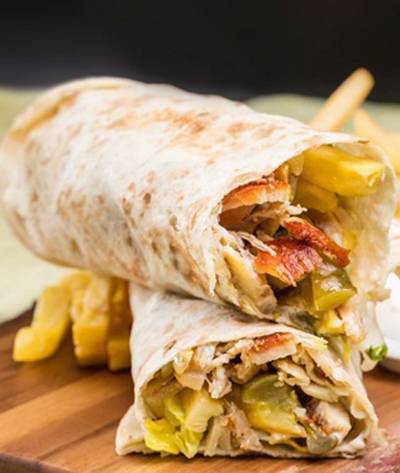 Arabian shawarma Burger in Karwan Hyderabad | Order Food Online | Swiggy