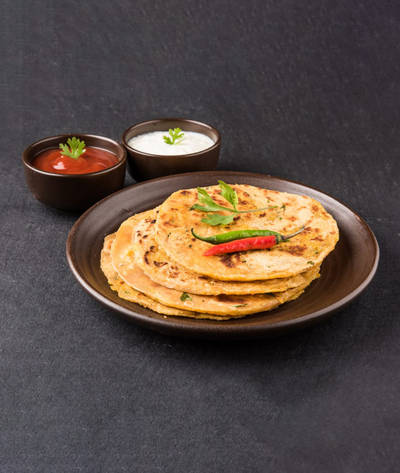 Rama Poori Subzi Special Tawa Paratha in Janakpuri Delhi | Order Food ...