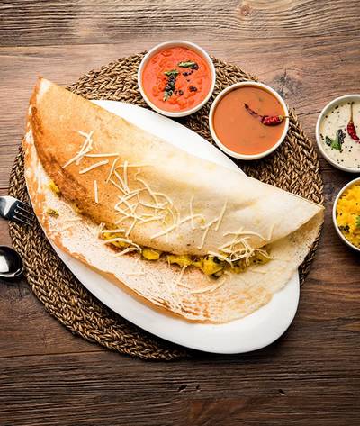 Pav Bhaji Masala Dosa | Home delivery | Order online | Hazratganj ...